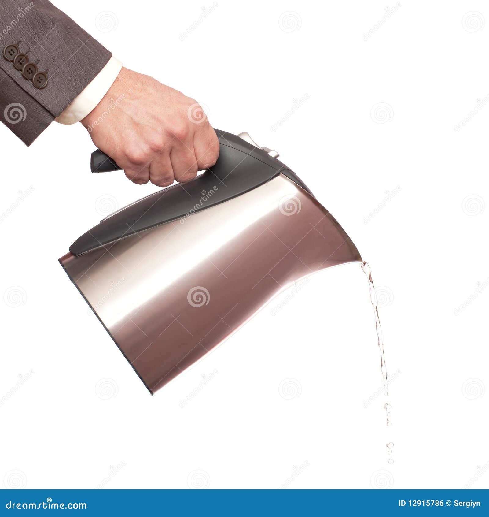 Pouring tea kettle stock photo. Image of domestic, closeup - 12915786