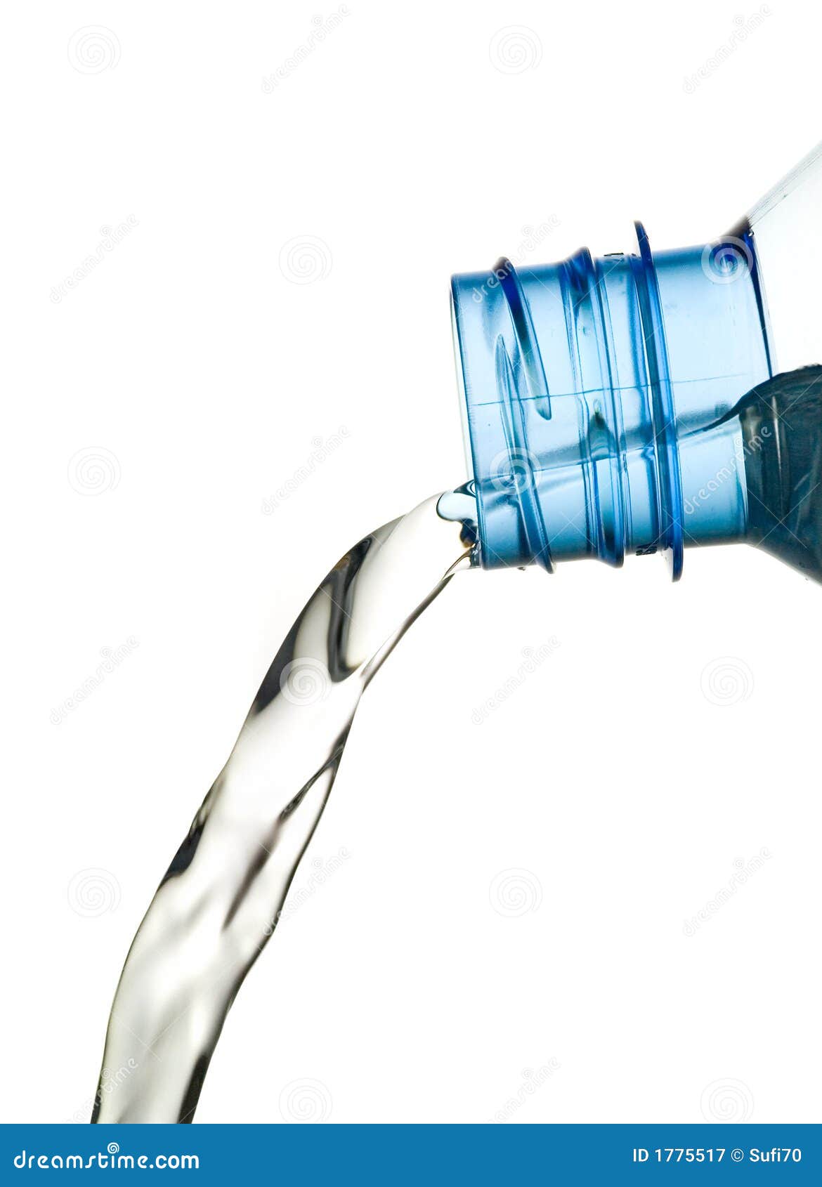 Pouring water stock image. Image of bottles, flow, beverage - 1775517
