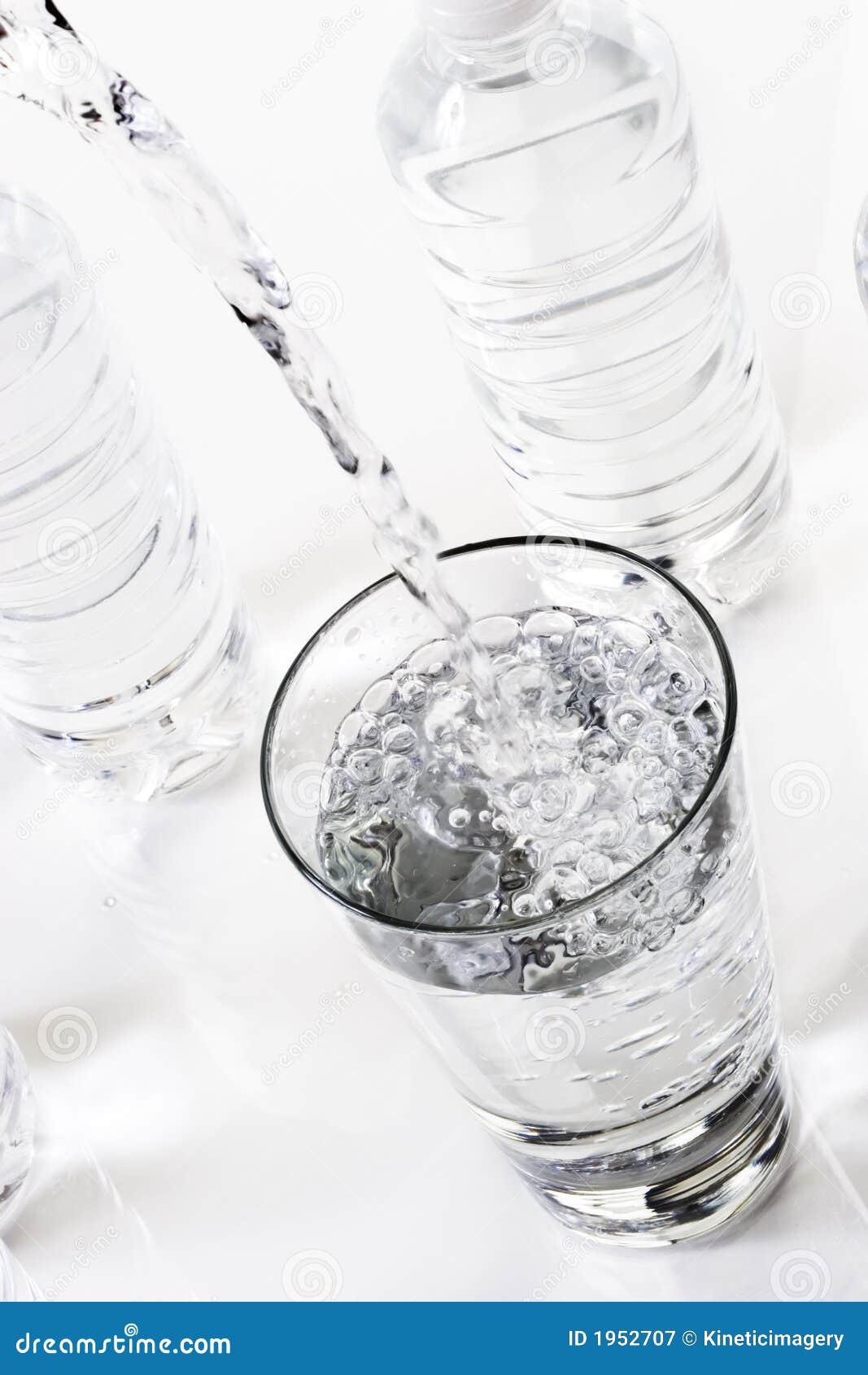 Pouring water stock image. Image of sparkle, diet, pour - 1952707