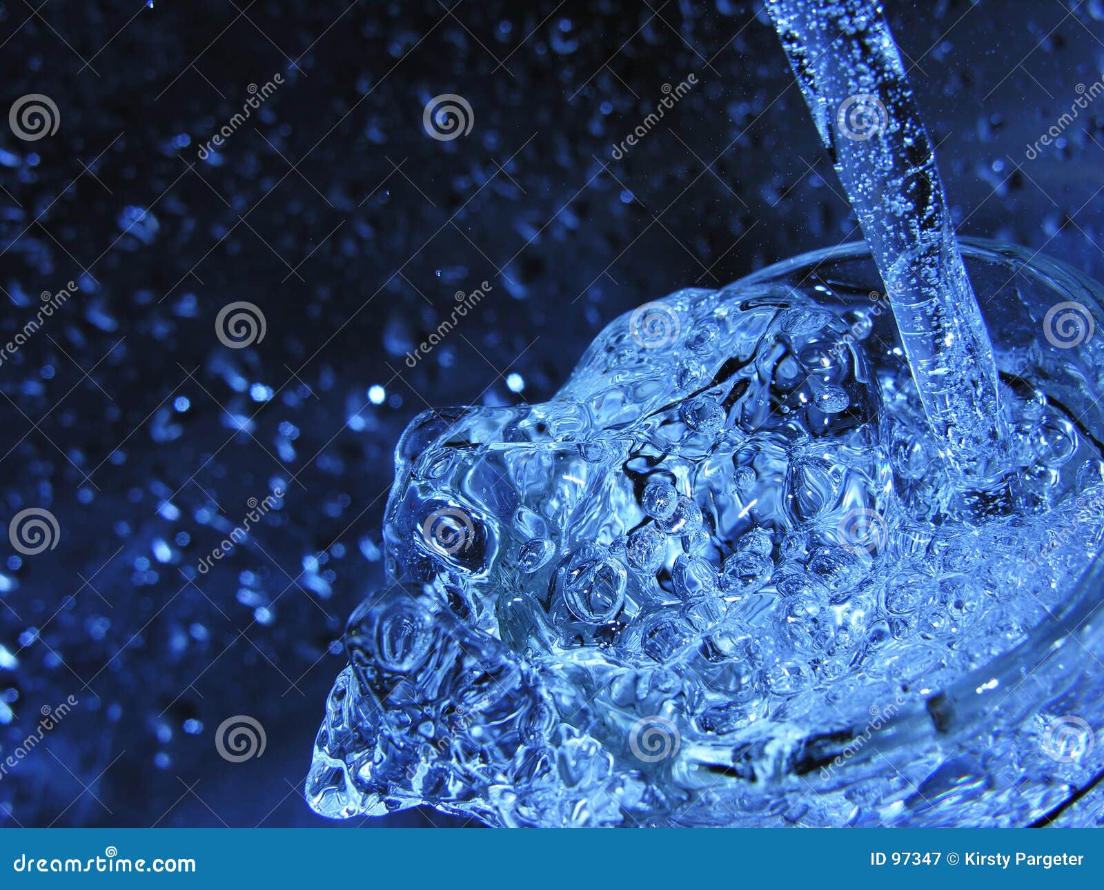 Pouring water stock image. Image of river, splash, crown - 97347