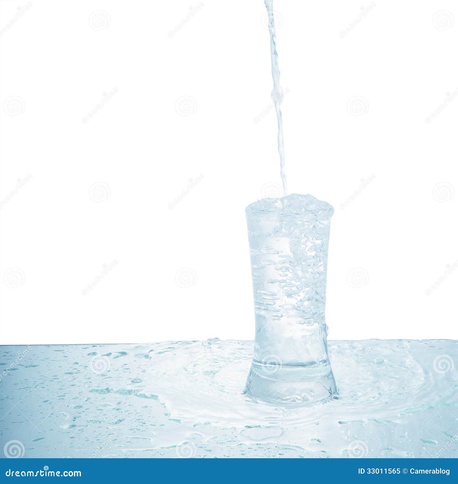 Pouring water stock image. Image of drinks, action, transparent - 33011565