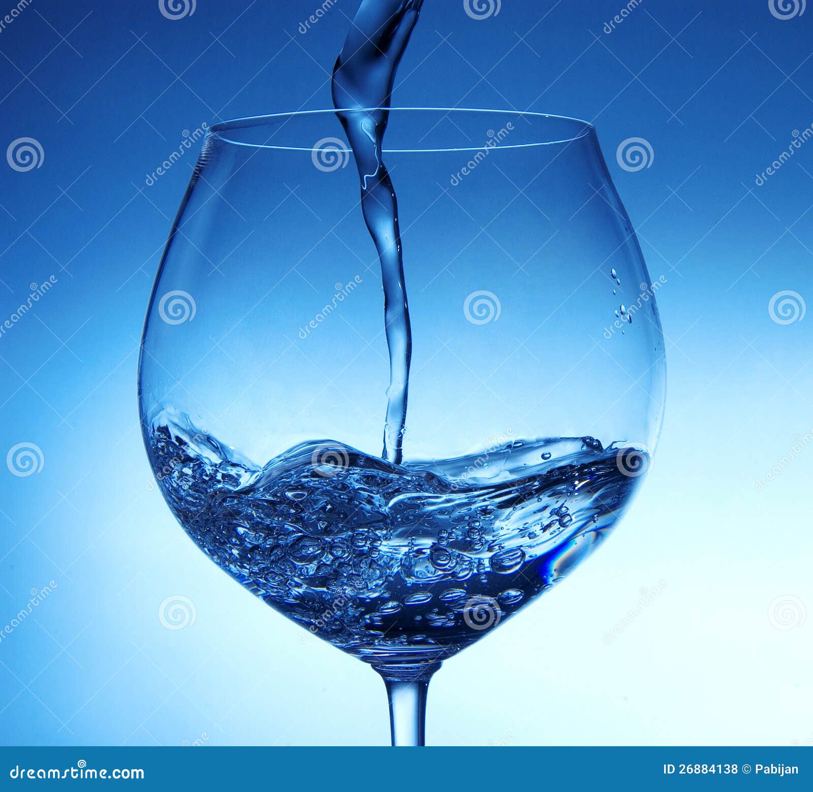 Pouring water into glass stock photo. Image of refreshing - 26884138