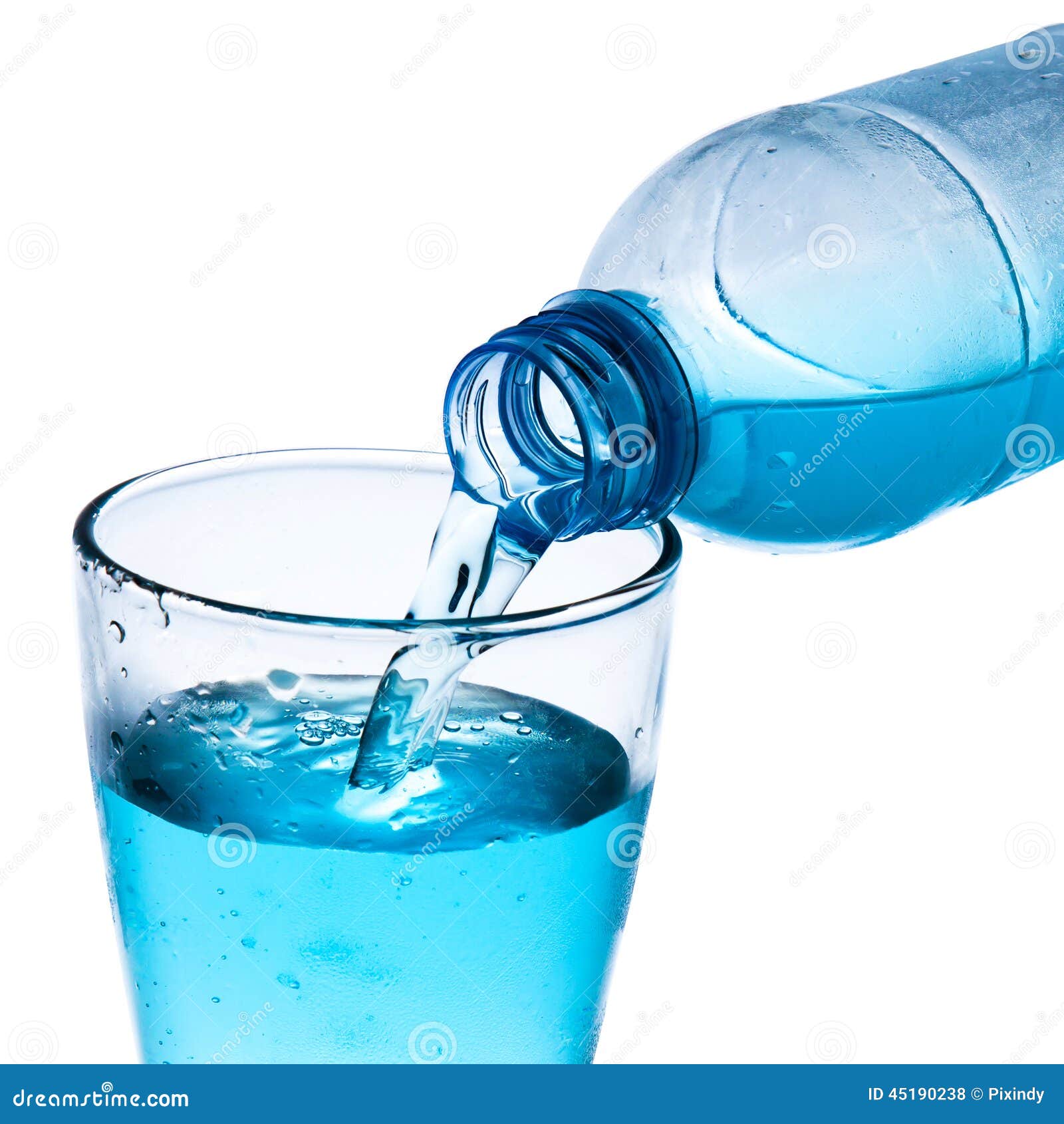 Pouring water stock photo. Image of container, bubble - 45190238