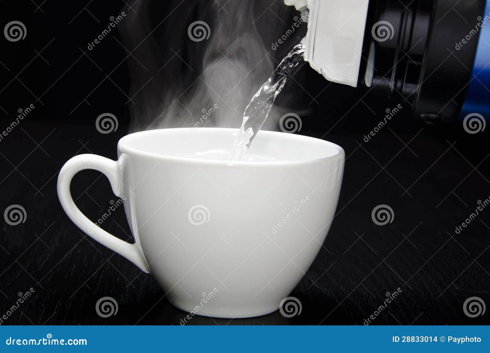 Pouring Water for Your Tea Cup Stock Photo - Image of filling, drop ...