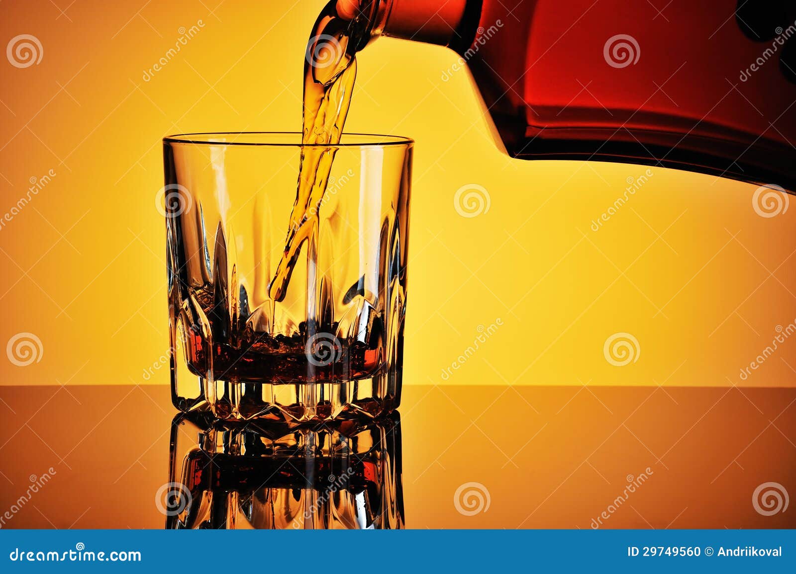 Pouring Whisky into a Glass Stock Photo - Image of clubbing, lifestyle ...