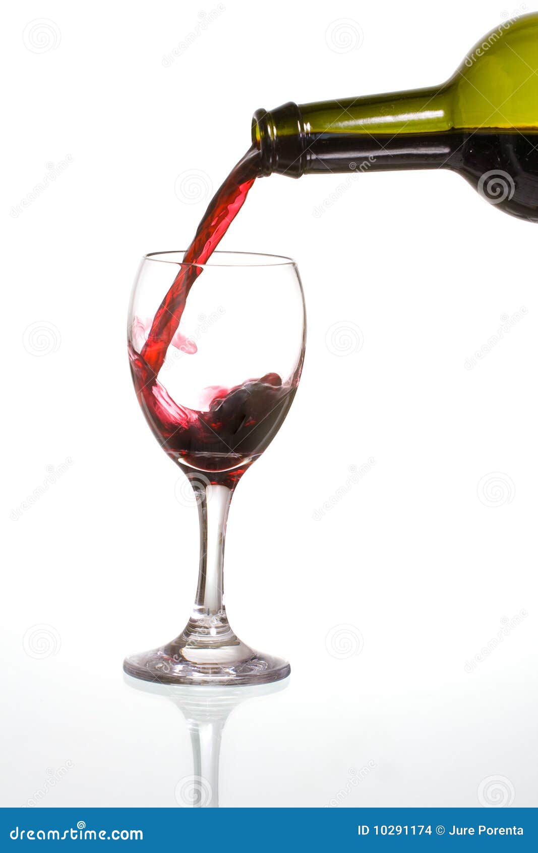 Pouring wine stock photo. Image of reflection, fragile - 10291174
