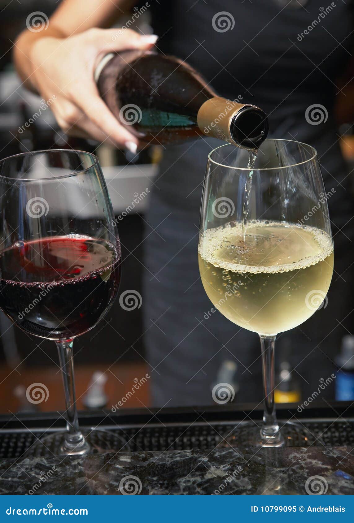 Pouring wine stock image. Image of restaurant, refreshment - 10799095