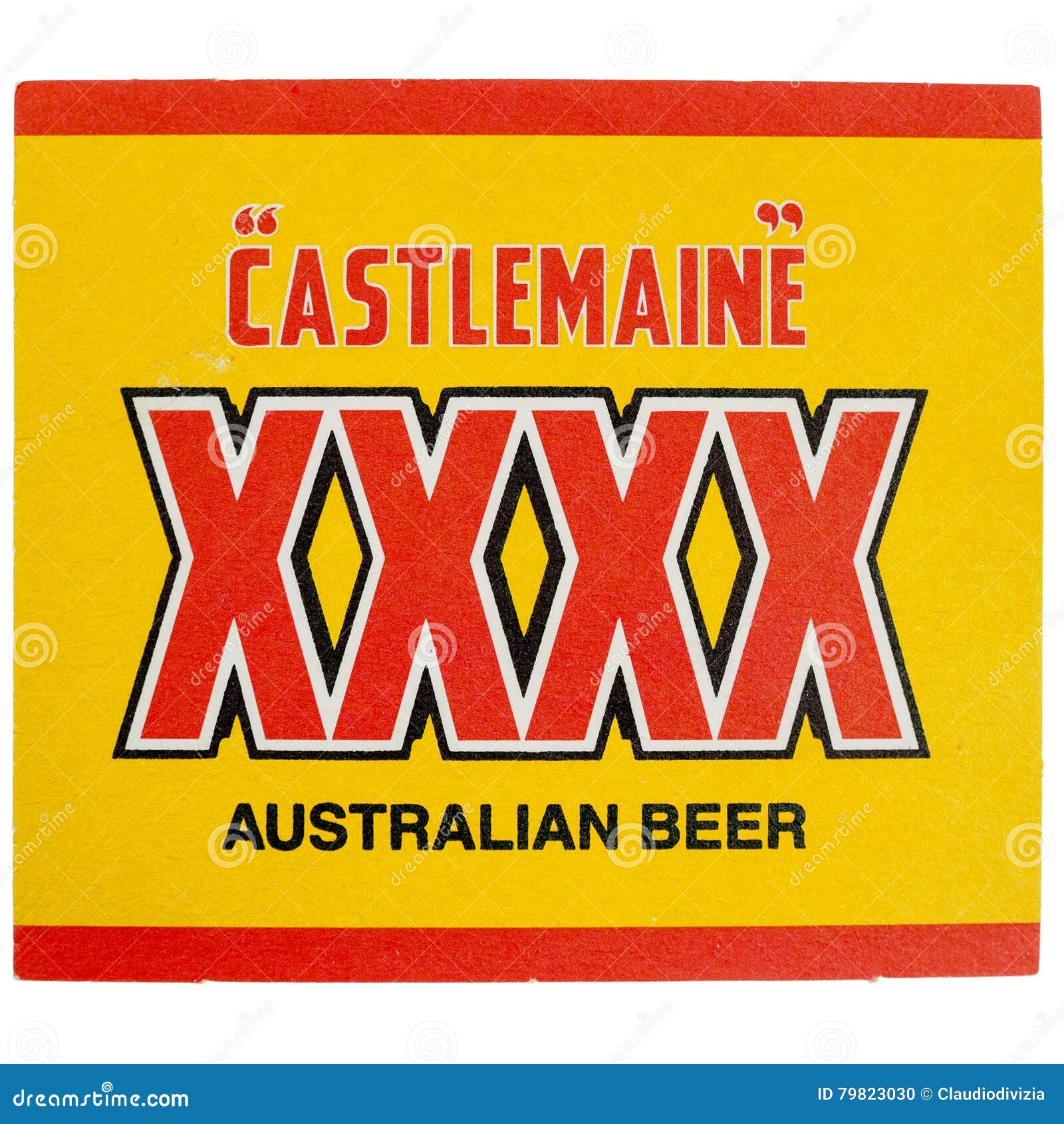 Pousa-copos Da Bebida De Beermat Isolada Imagem Editorial - Imagem de ...