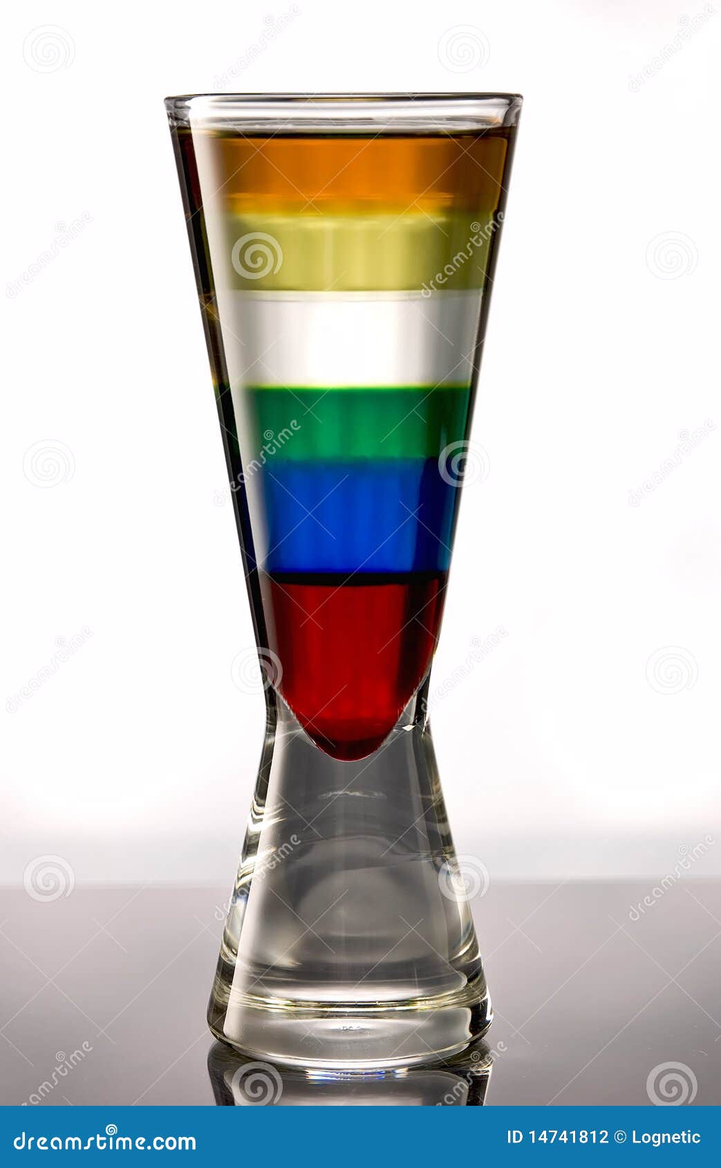 Pousse Cafe stock photo. Image of alcohol, soporific - 14741812