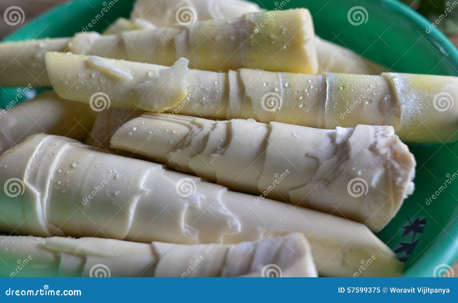 Pousse de bambou image stock. Image du ingrédient, bambou - 57599375