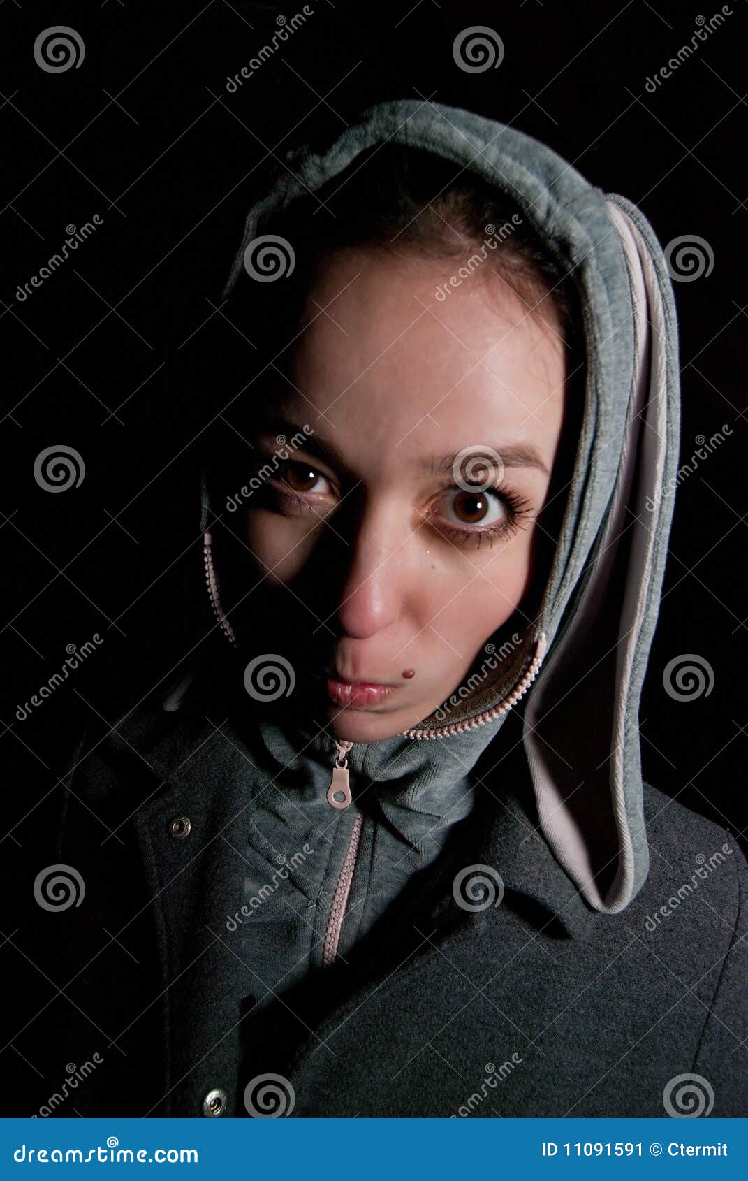 Pout stock image. Image of emotion, people, portrait - 11091591