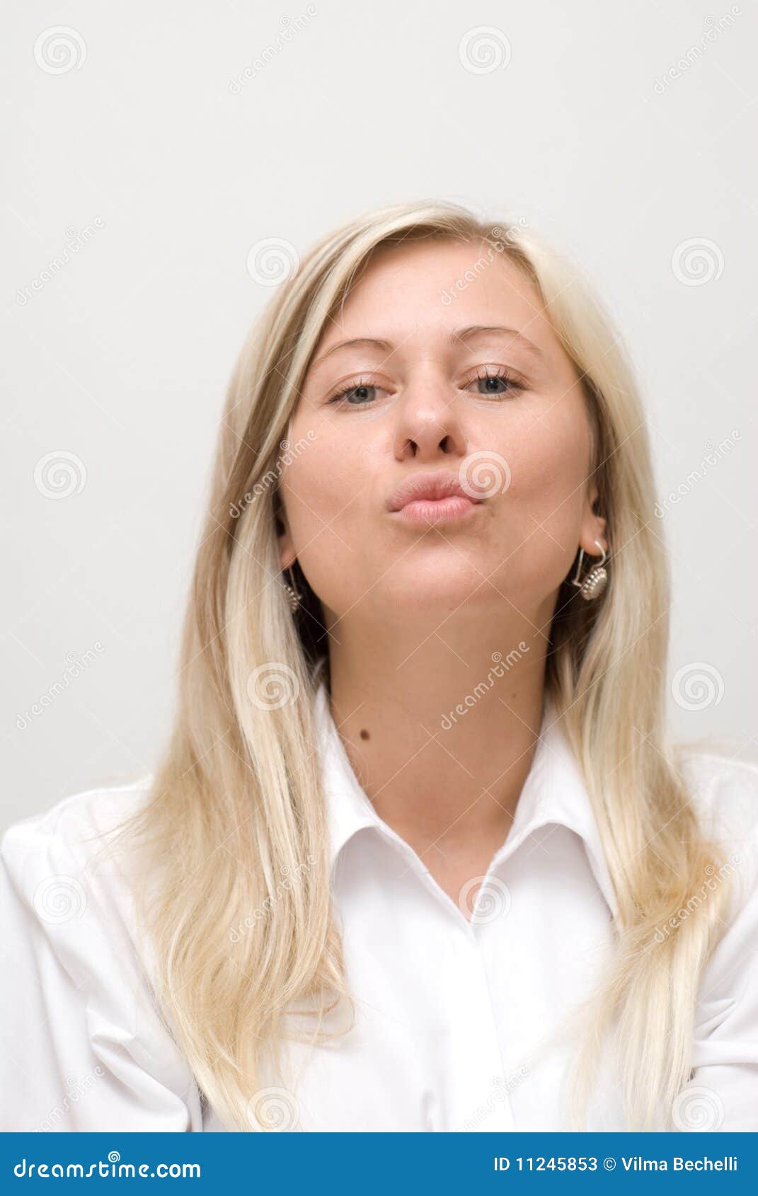 Pout stock image. Image of blond, white, pouting, women - 11245853