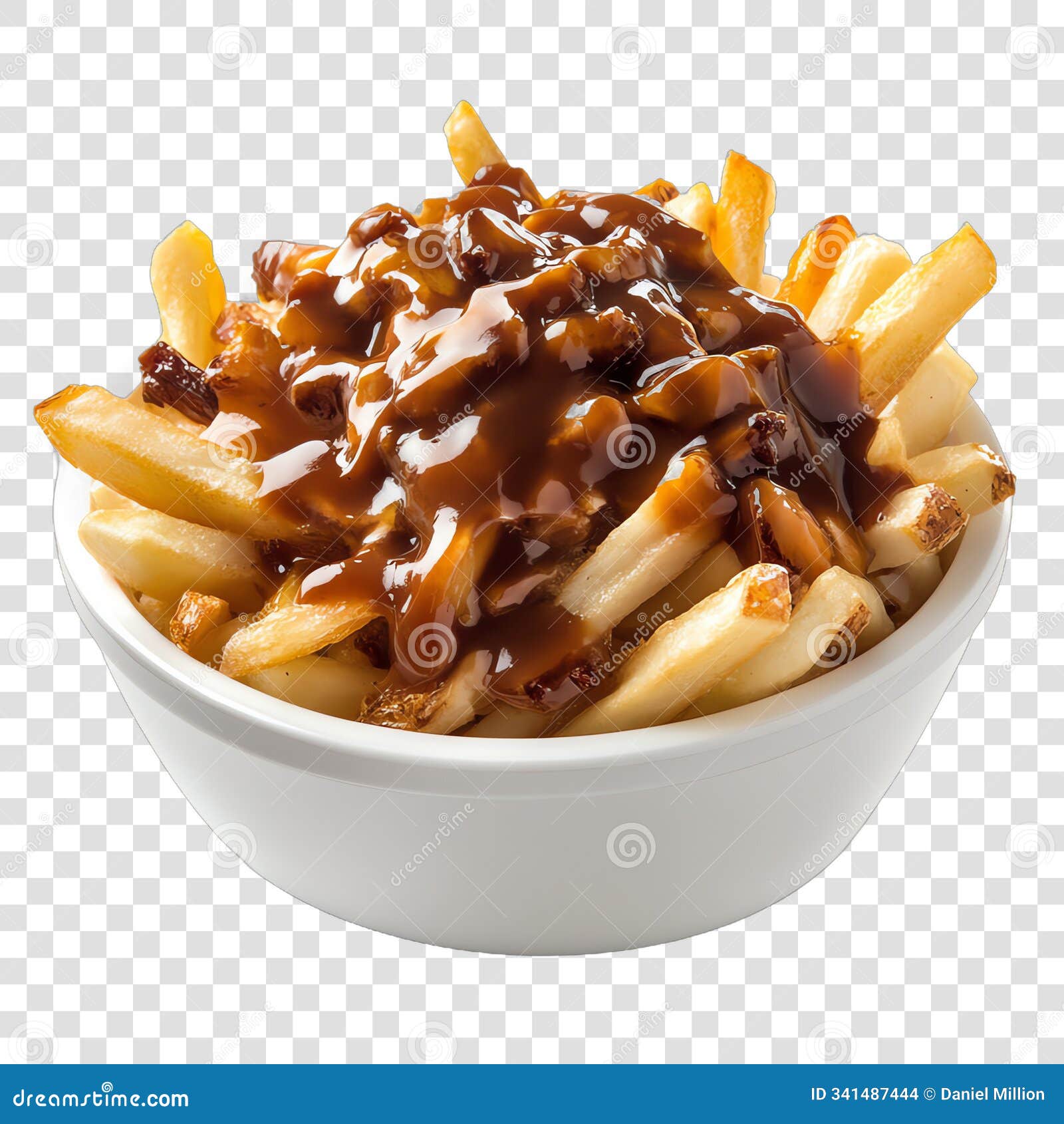 Poutine stock illustration. Illustration of gastronomy - 341487444