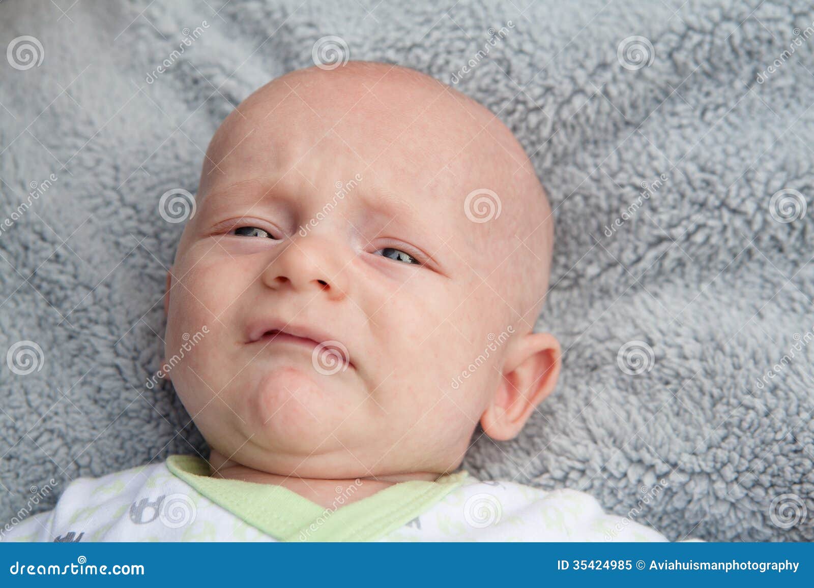 Pouting Baby stock image. Image of face, front, displeased - 35424985
