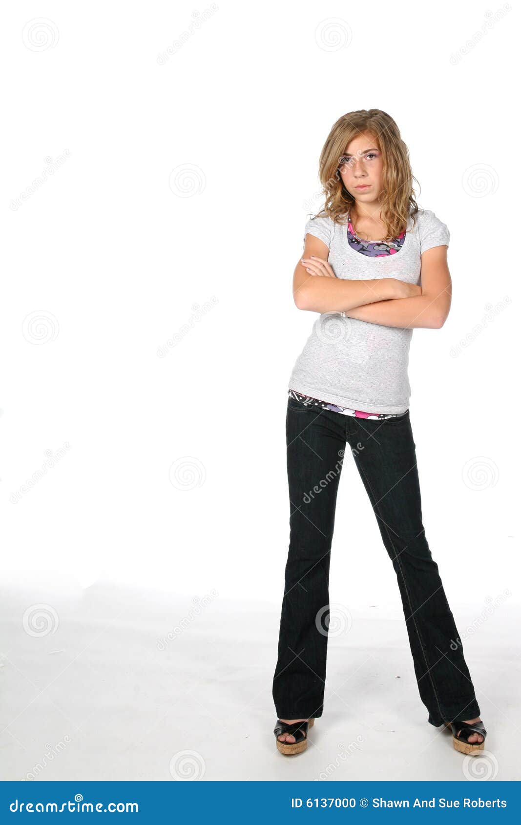 Pouting girl stock photo. Image of stand, studio, upset - 6137000 Pouting girl stock photo. Image of stand, studio, upset - 6137000