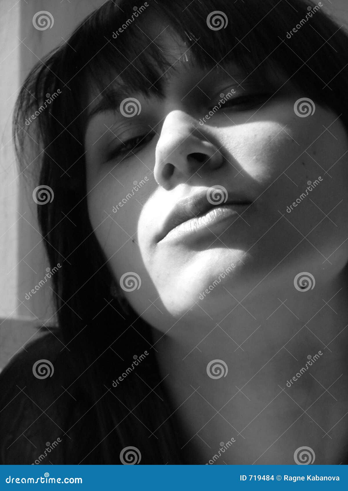 Pouting woman portrait stock photo. Image of provocative - 719484