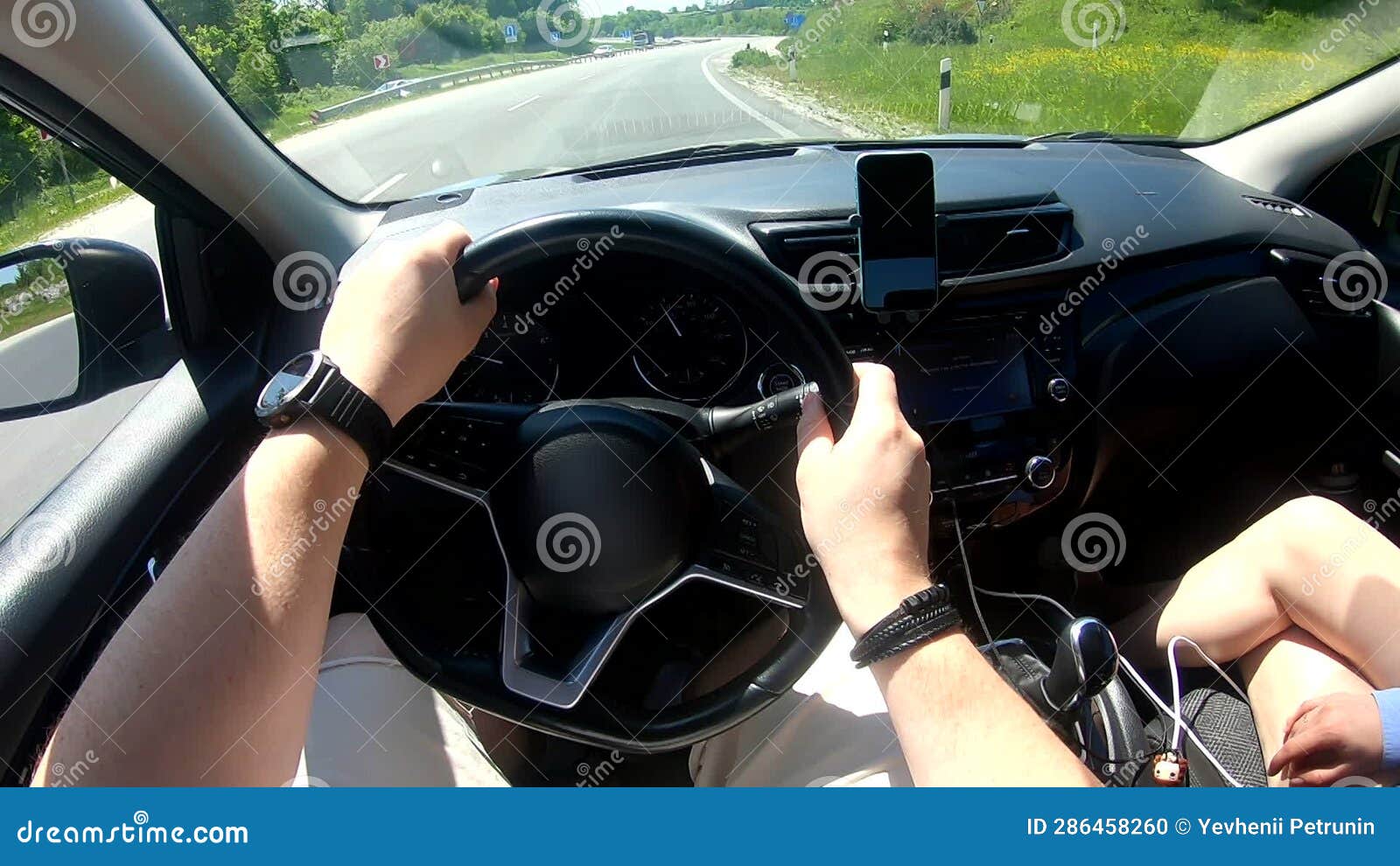 Pov Man Riding Car by Speedway Stock Footage - Video of scenic ...