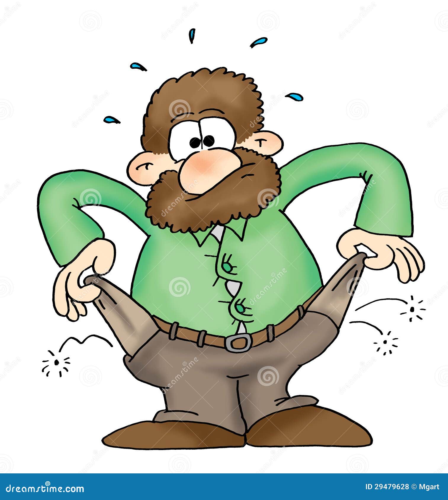 Povero illustrazione di stock. Illustrazione di crisi - 29479628