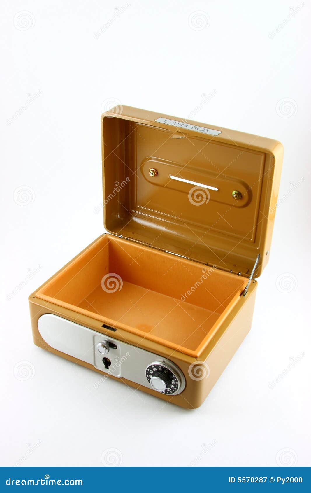 Open empty cash box stock image. Image of details, concept - 5570287