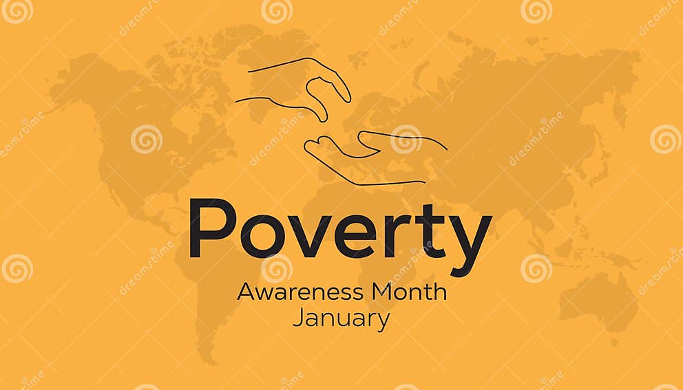 Poverty Awareness Month Observed Each Year during January. Poverty ...