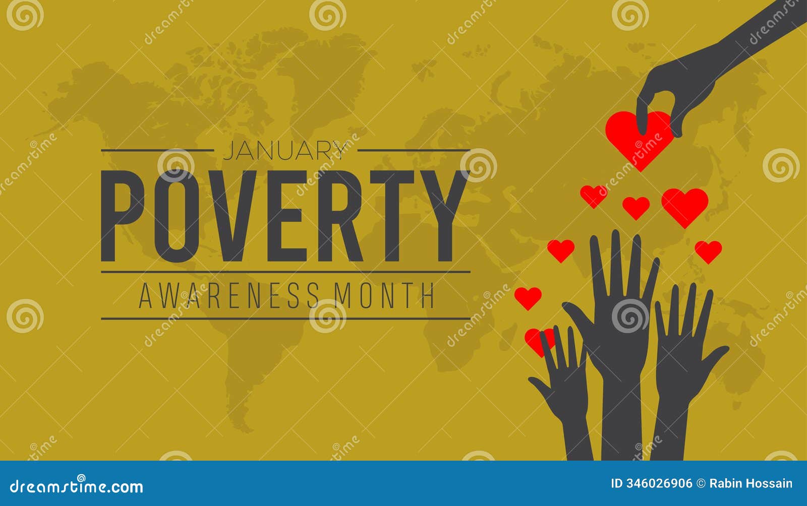 Poverty Awareness Month Observed Each Year during January. Poverty ...