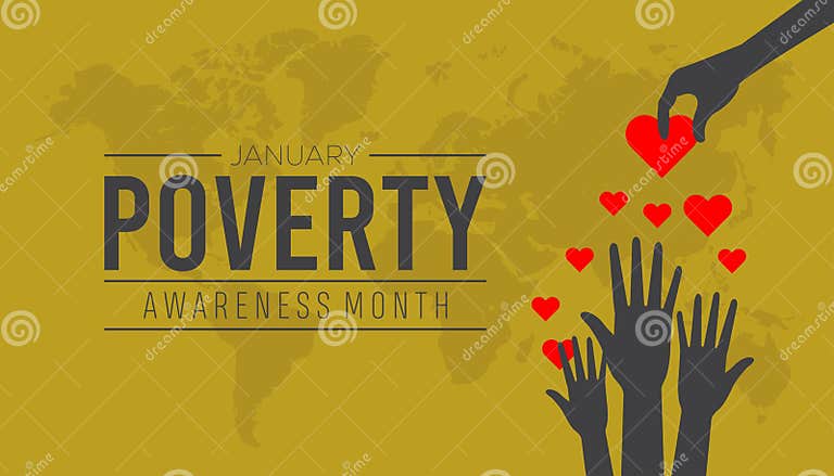Poverty Awareness Month Observed Each Year during January. Poverty ...