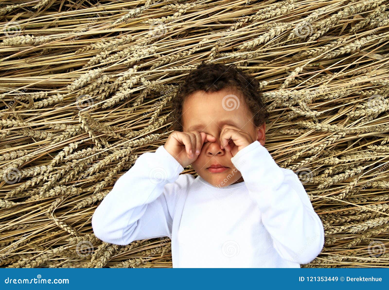 Poverty boy crying stock image. Image of isolated, hunger - 121353449