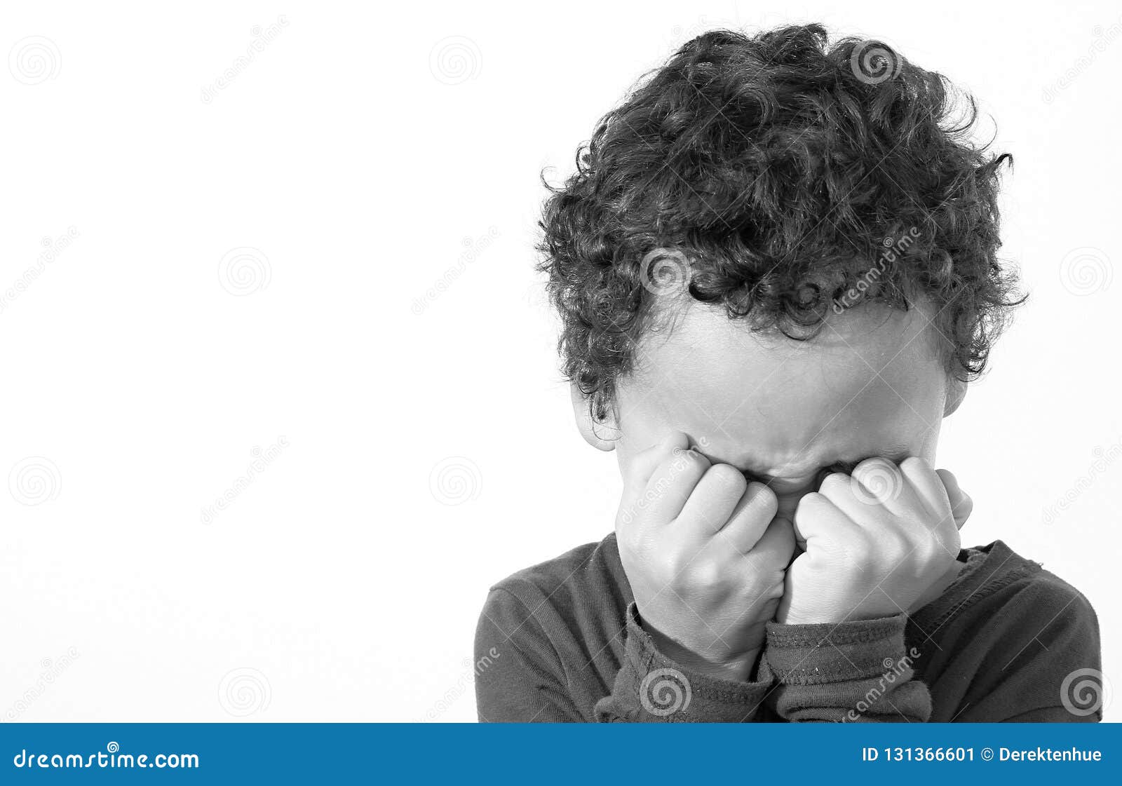 Poverty boy crying stock image. Image of crying, depressed - 131366601