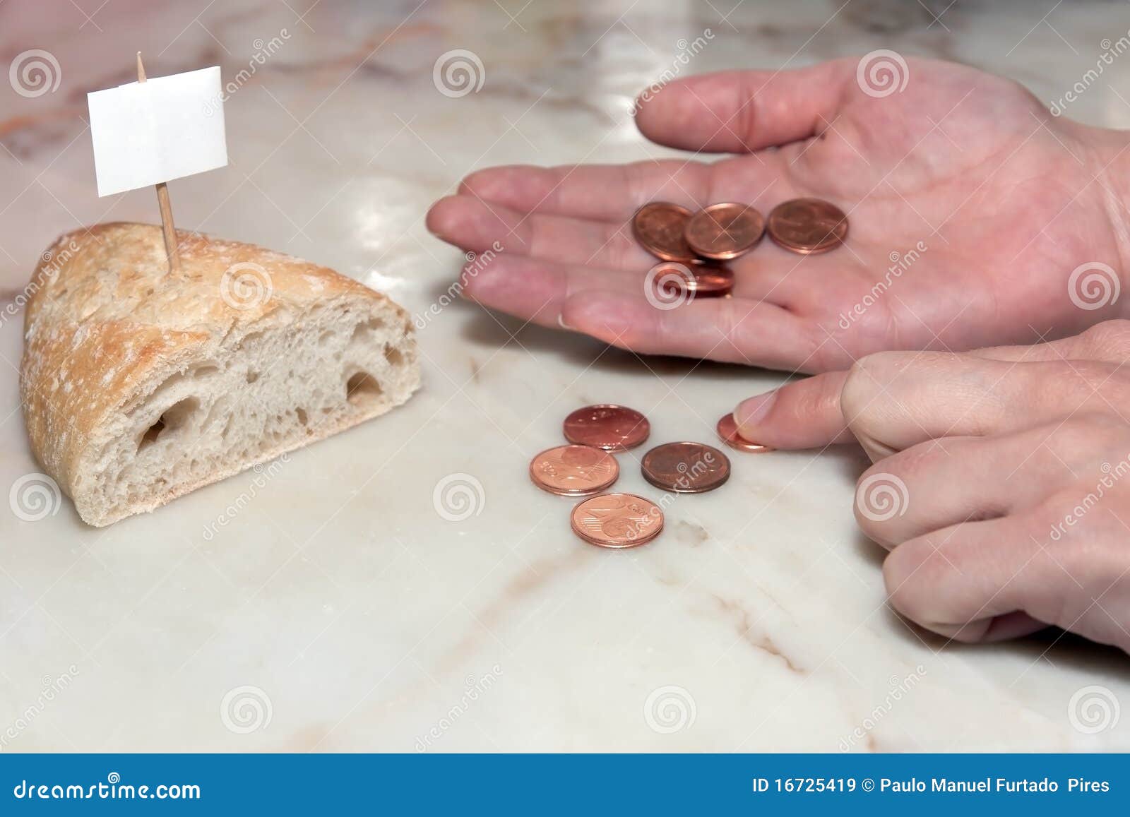 Poverty Bread stock image. Image of market, hard, coin - 16725419