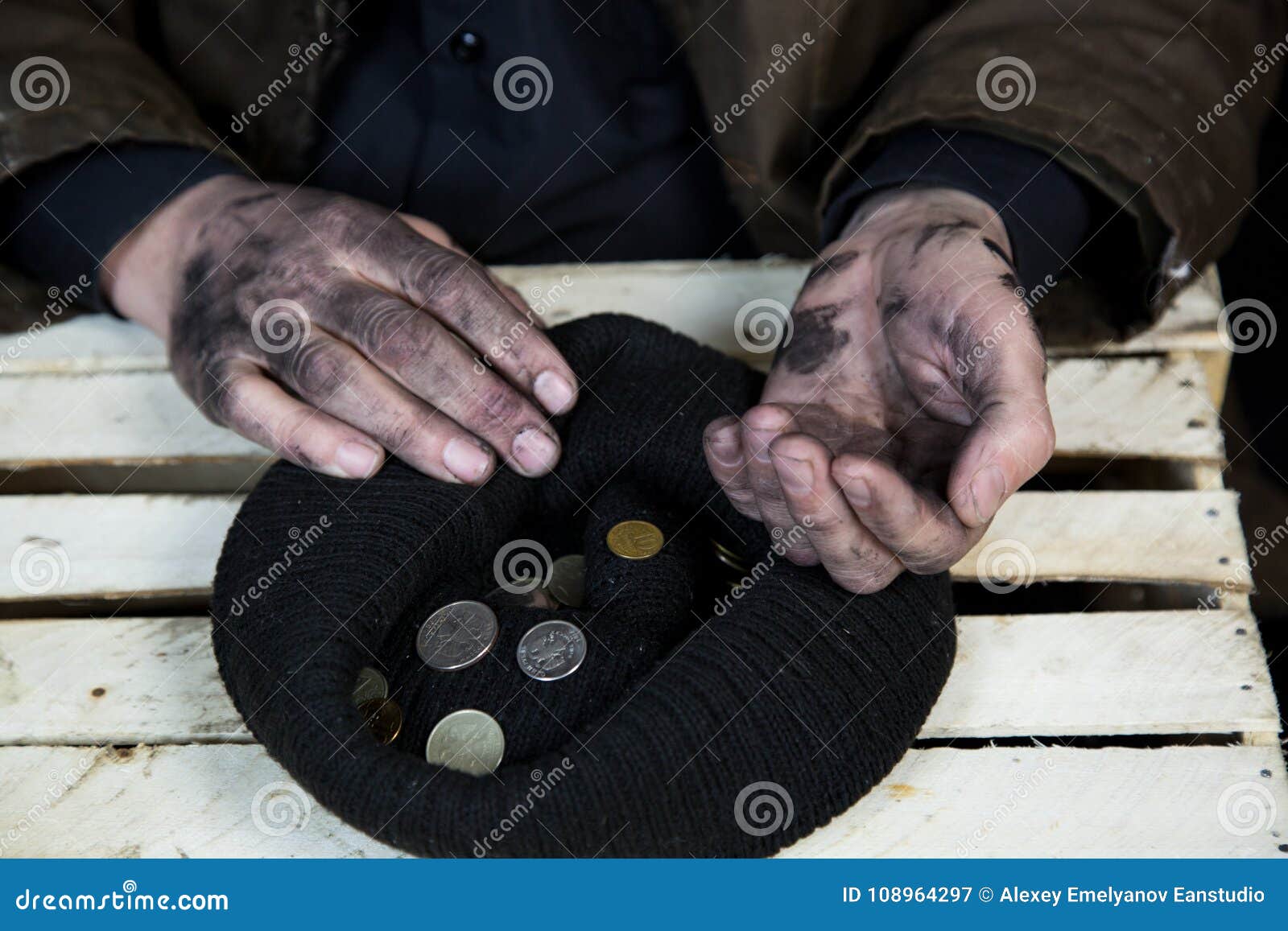 Poverty in Developing Countries. Stock Image - Image of alms, countries ...