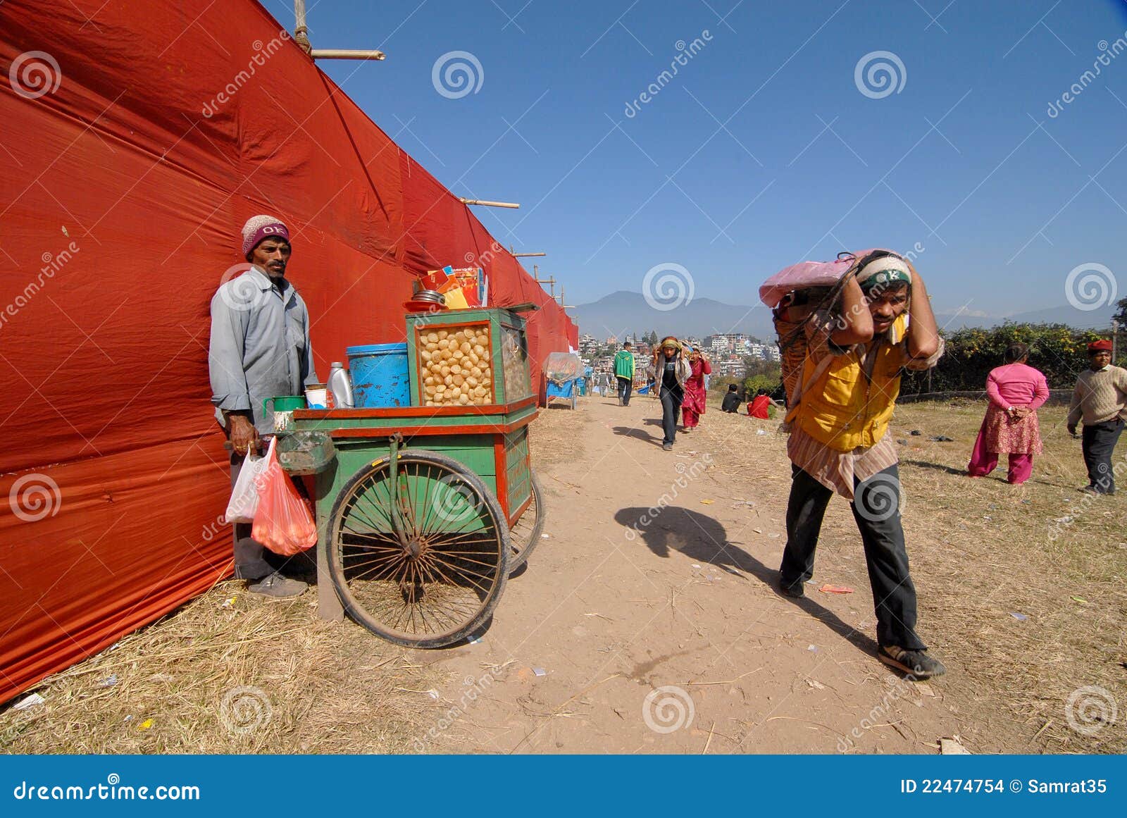 Poverty in Nepal editorial stock image. Image of tour - 22474754