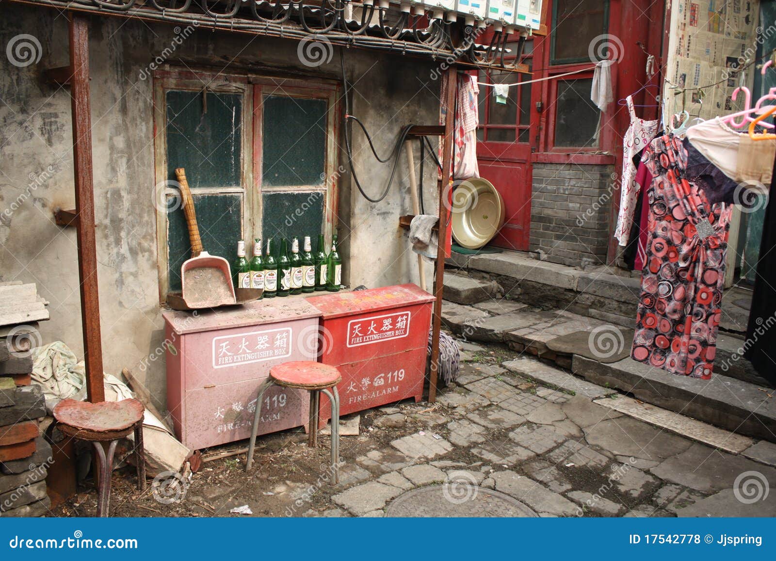 Poverty in Streets of China Editorial Stock Photo - Image of bottle ...