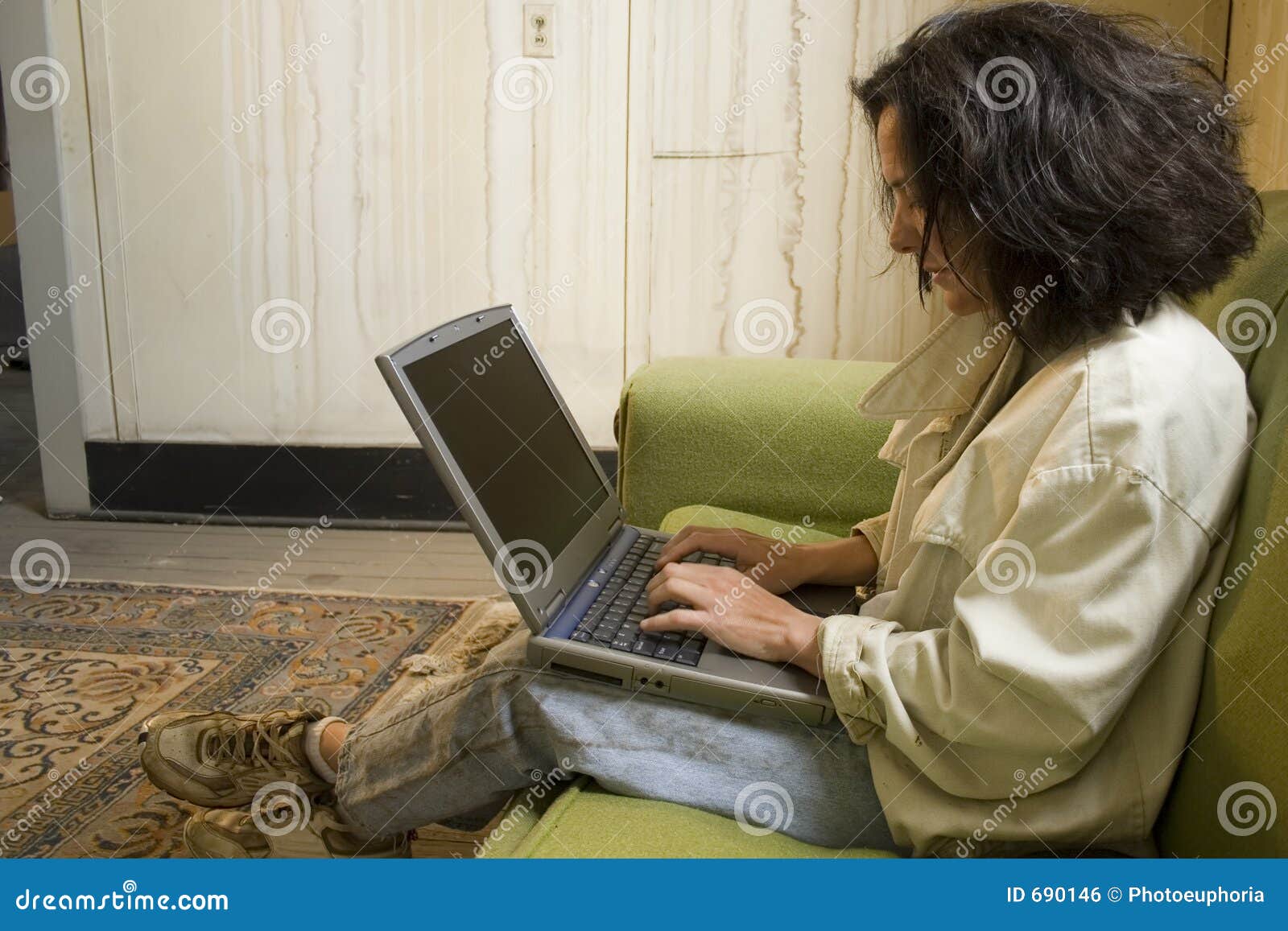 Poverty and Technology stock photo. Image of internet, caucasian - 690146