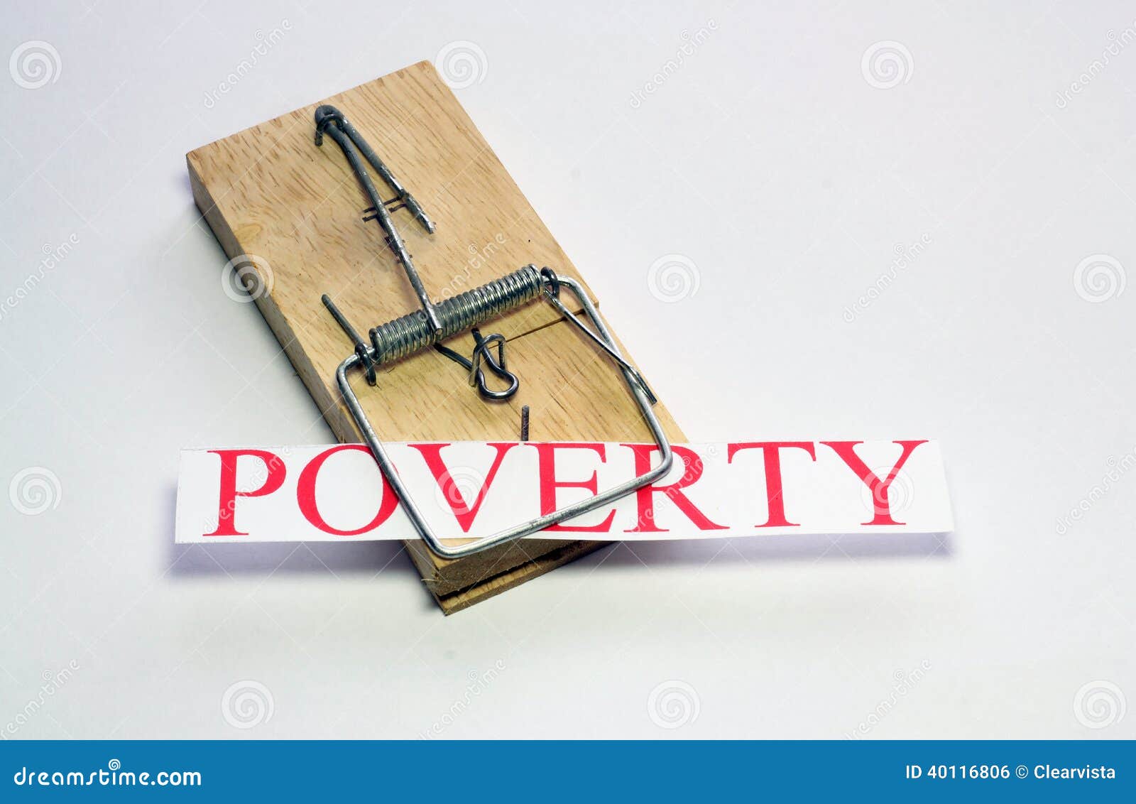 Poverty trap. stock photo. Image of debt, money, stress - 40116806