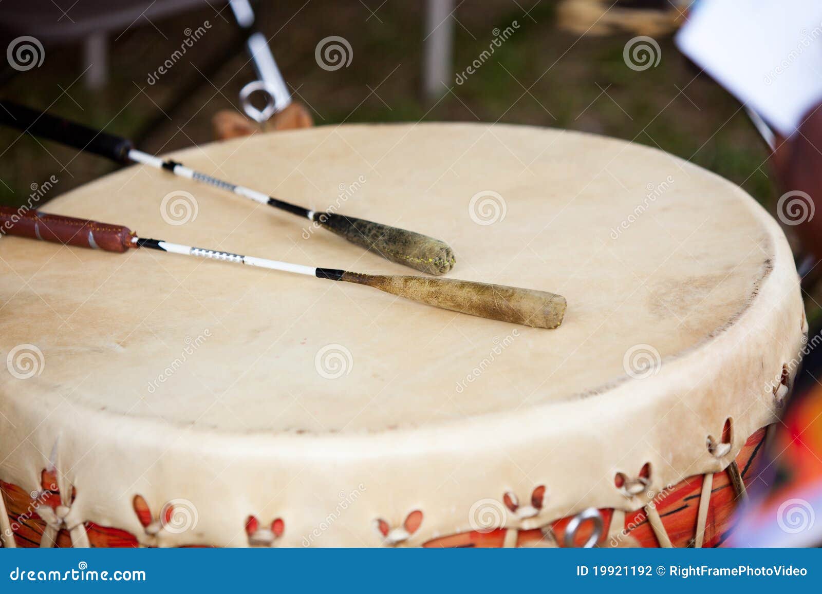 Pow Wow Drum stock photo. Image of competition, history - 19921192