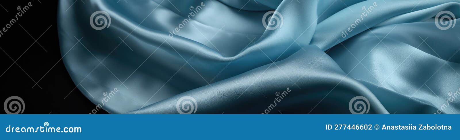 Powder Blue Color Silk Fabric Background. Generative AI Stock ...