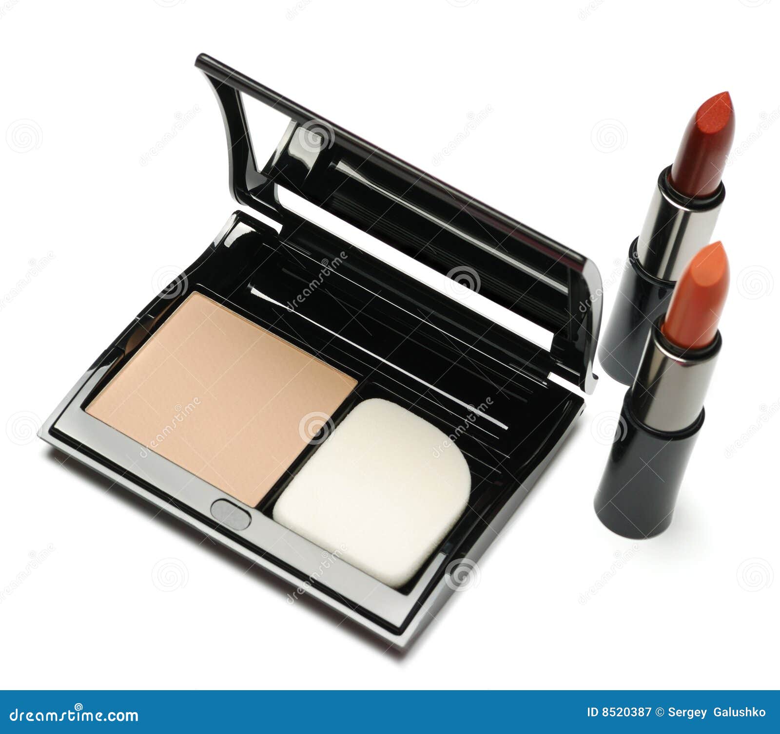 Powder box stock image. Image of soft, care, shiny, facial - 8520387