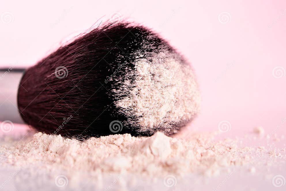 Powder and Brush stock photo. Image of beauty, item, care - 2155060