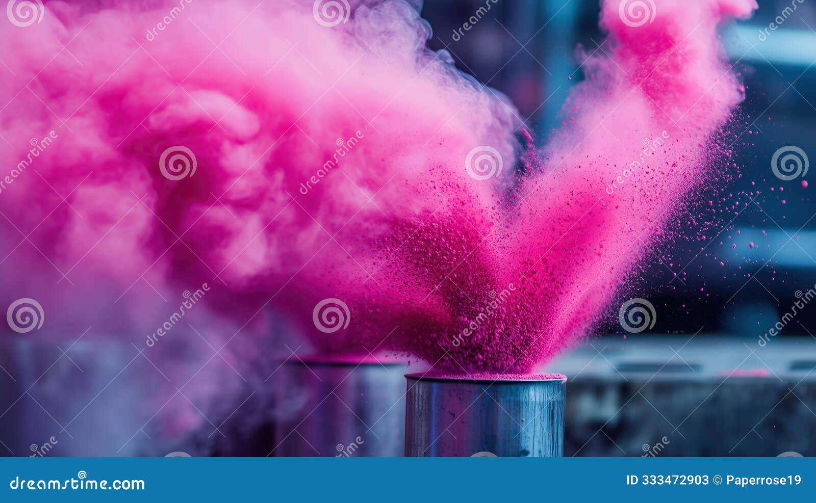Powder Coating of Metal Products Stock Image - Image of technician ...