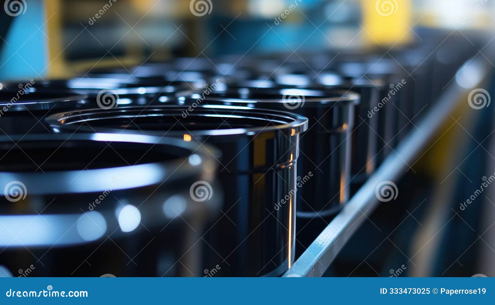 Powder Coating of Metal Products Stock Image - Image of equipment ...