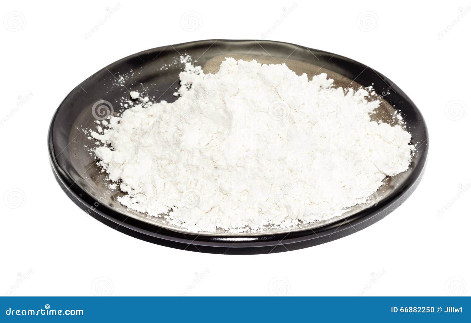 Powder on dish stock photo. Image of textile, pattern - 66882250