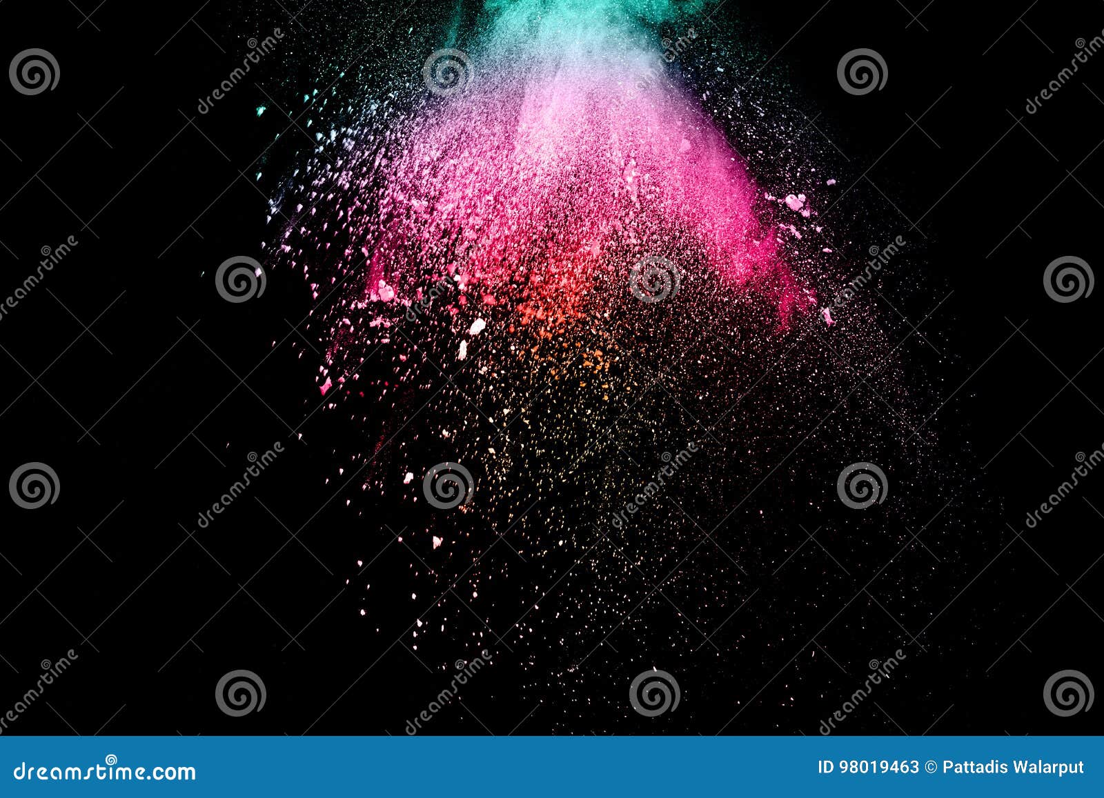 Powder explosion stock image. Image of blowing, explode - 98019463