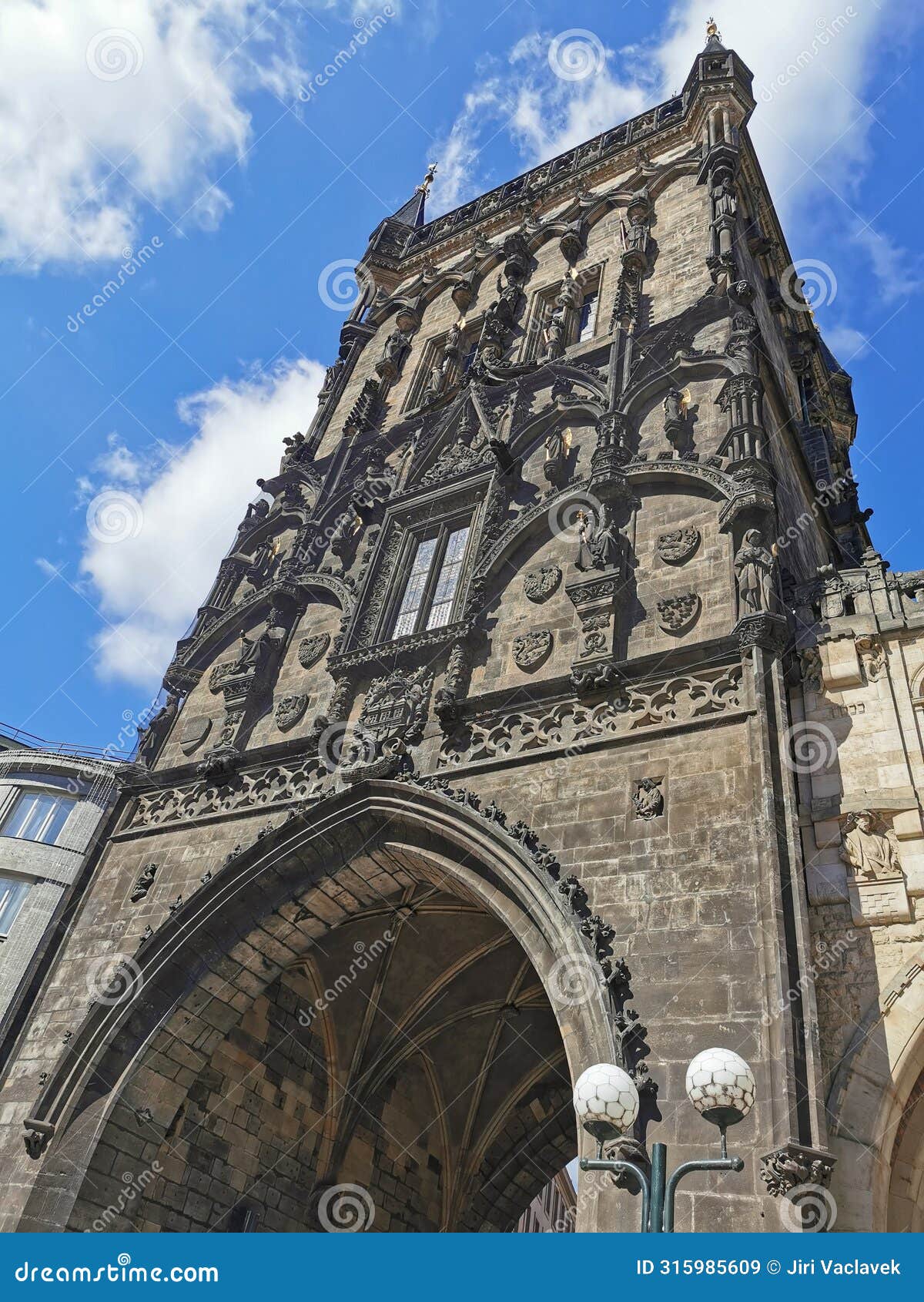 The Powder Gate Tower, Royal Route Start, Old Town, UNESCO World ...