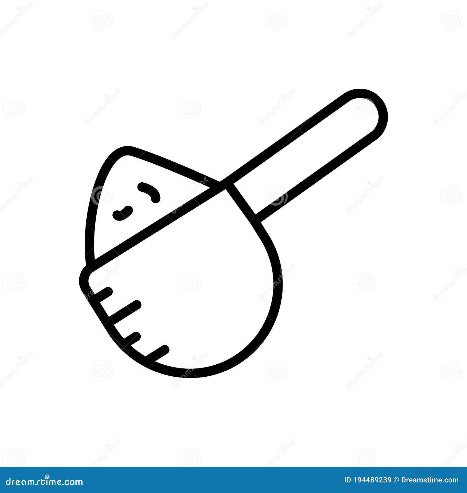 Powder Measuring Spoon Icon. Simple Line, Outline Vector Elements of ...