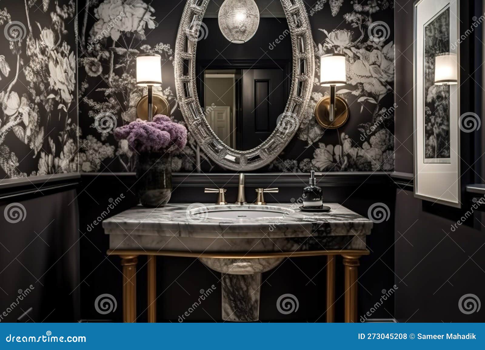 Powder Room: Capture a Set of Images that Showcase a Stylish, Statement ...