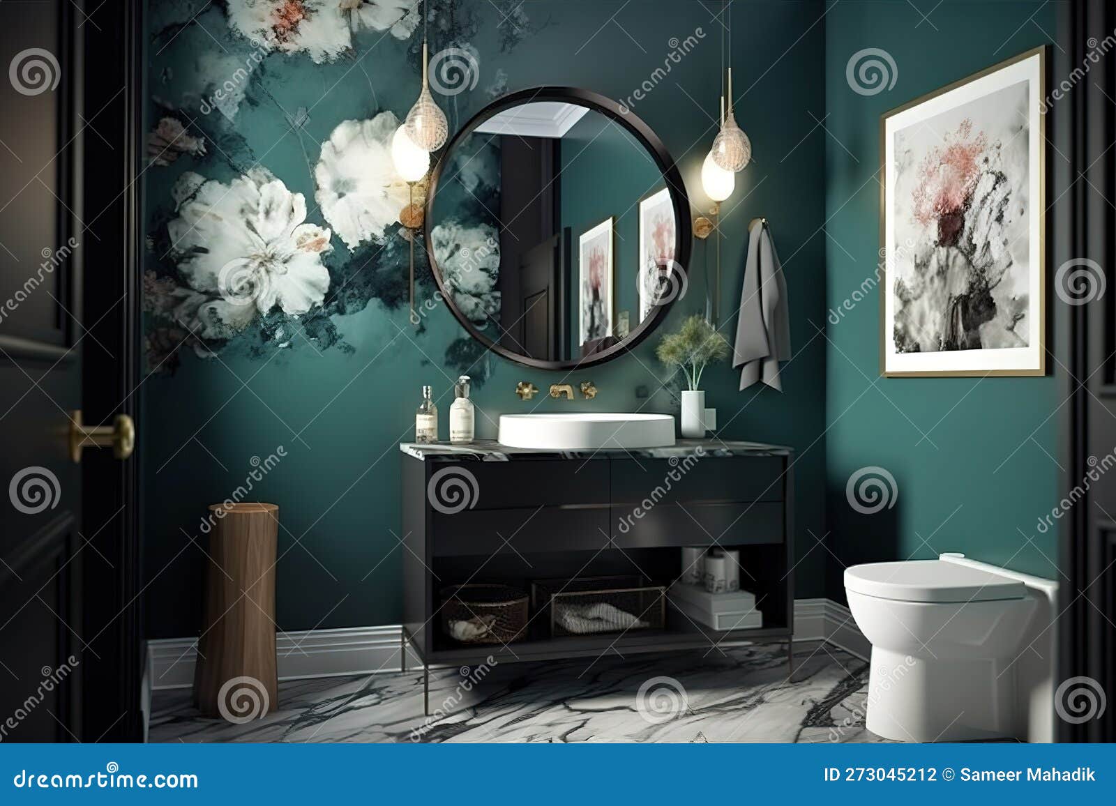Powder Room: Capture a Set of Images that Showcase a Stylish, Statement ...