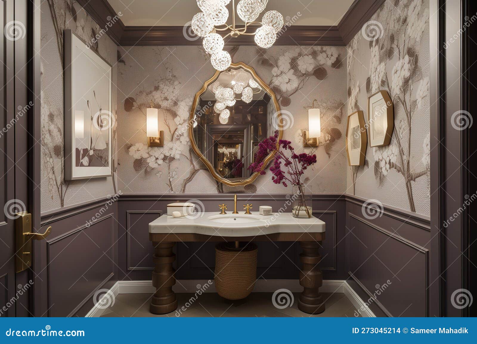 Powder Room: Capture a Set of Images that Showcase a Stylish, Statement ...