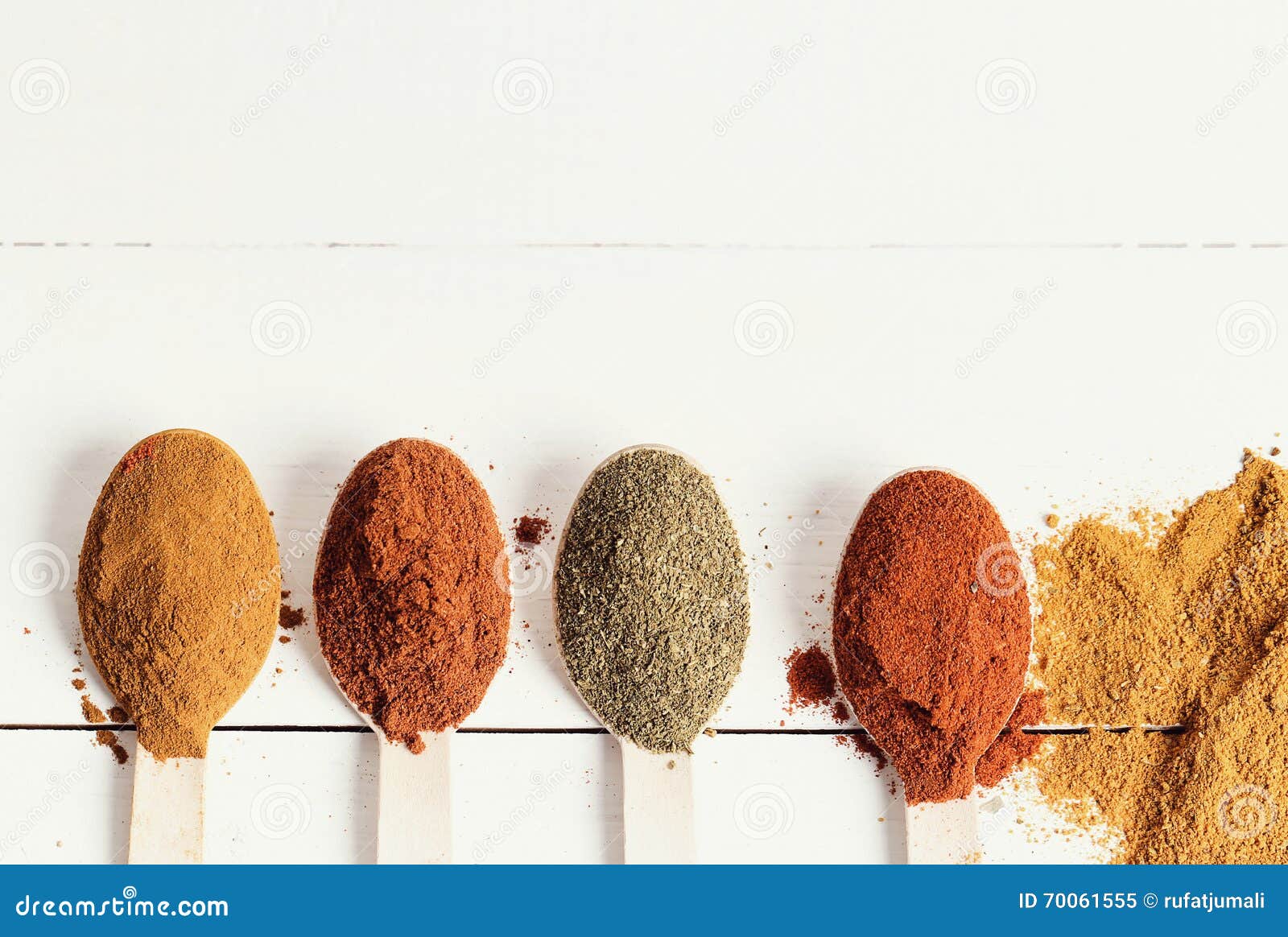 Powder spice stock image. Image of condiment, coriander - 70061555