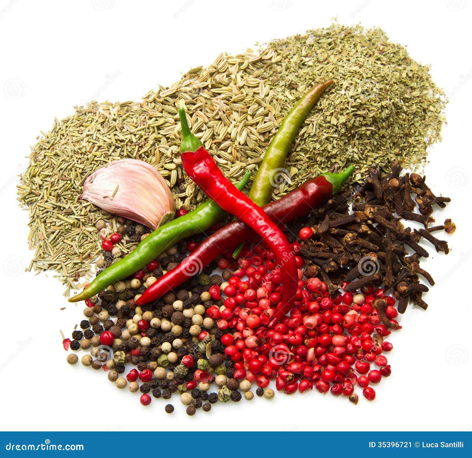 Powder spices stock image. Image of powder, peppercorns - 35396721