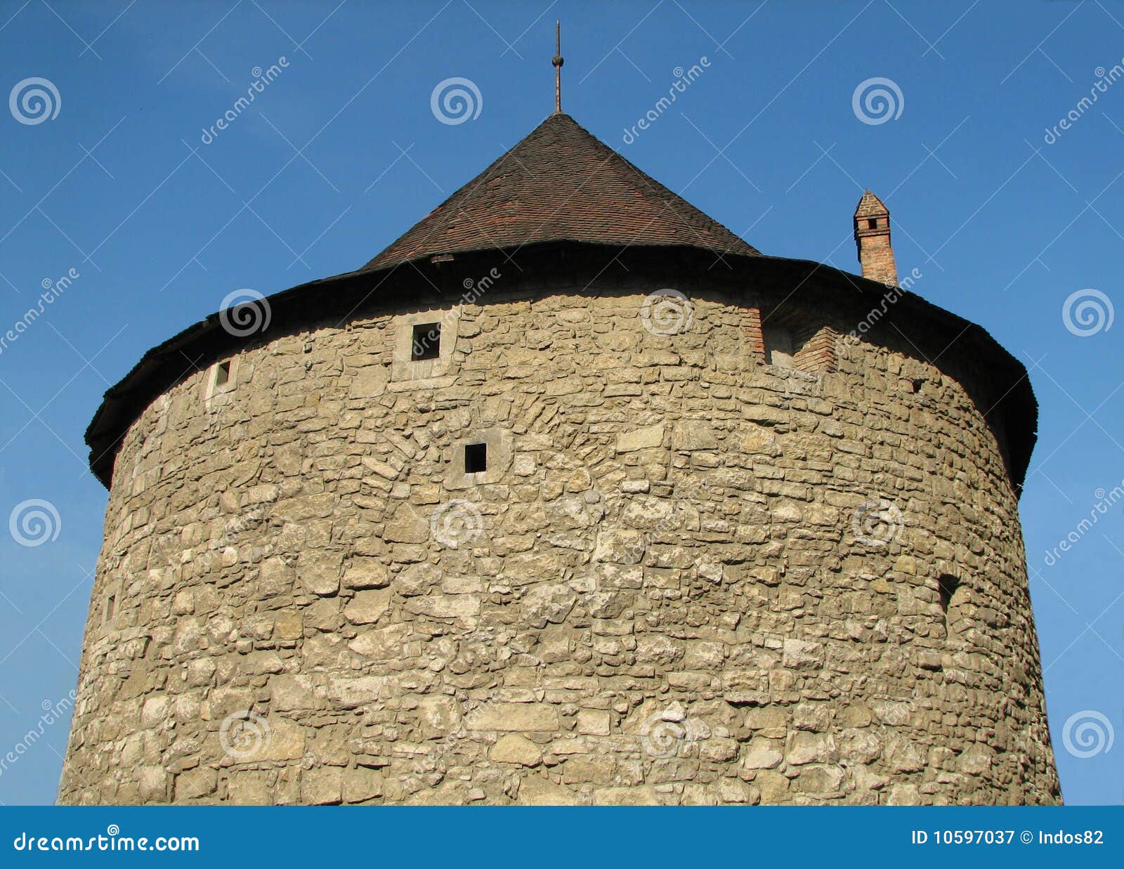 Powder Tower, Also Called Prasna Brana, In Prague, Czech Republic ...